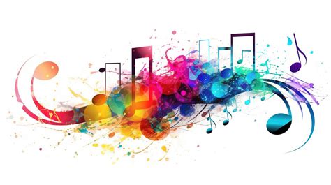 백그라운드에서 다채로운 음표 음악으로 사진을 만드는 방법 개념 어떻게 배경 일러스트 및 사진 무료 다운로드 Pngtree