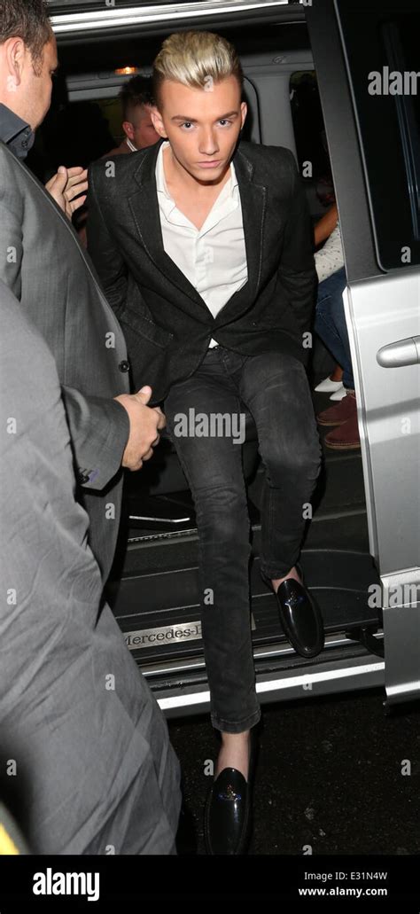 Celebrities Arrive At Cafe De Paris To Attend Debbie Georgious