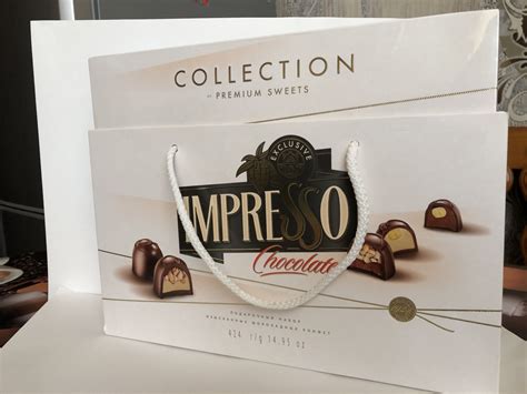 Набор шоколадных конфет Спартак Подарочный Impresso Premium в белой ...