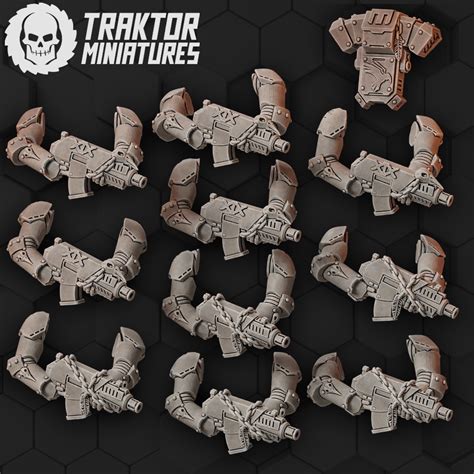 🐦 Mk Hex Crow Bundle・ 3d File For 3d Printing・cults