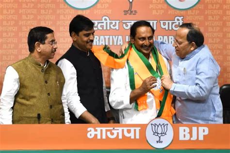 Former Andhra Pradesh Cm Kiran Kumar Reddy Joins Bjp