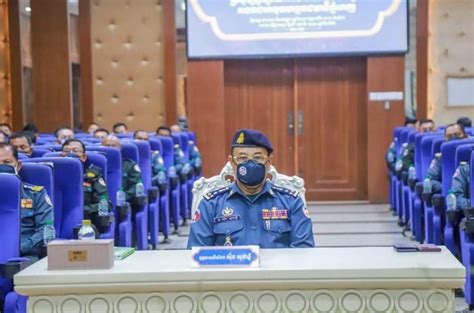 កងរាជអាវុធហត្ថរាជធានីភ្នំពេញ បើកកិច្ចប្រជុំផ្សព្វផ្សាយការងារសោធននិវត្តន៍ និងពិនិត្យវាយតម្លៃ