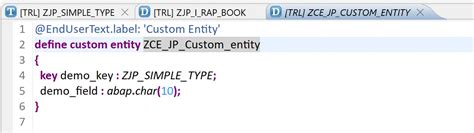 Exploring Abap On Hana Cds Simple Types Discovering Abap