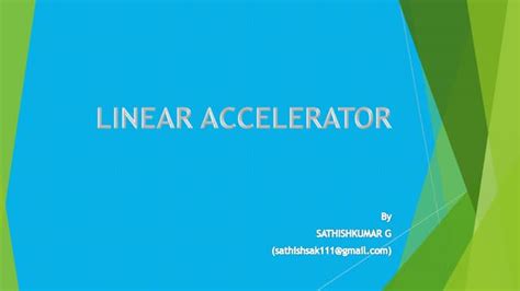 Linear Accelerator Commercial Specification And Comparison Pptx