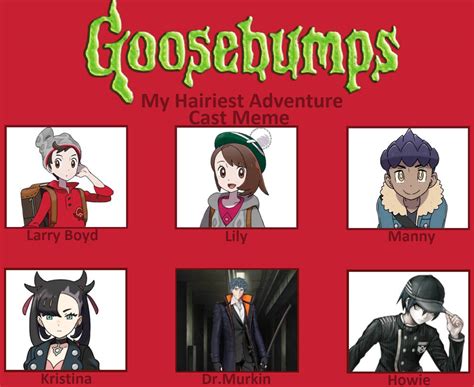 Goosebumps My Hairiest Adventure Pverse Style By Partnert On Deviantart