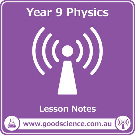 Year Physics Lesson Notes Good Science