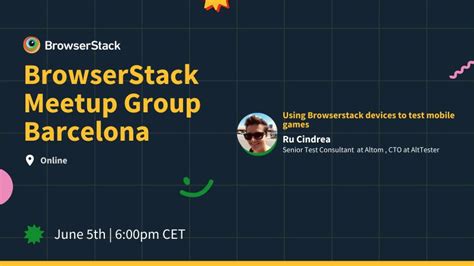 Fidaa Berrjeb On Linkedin Qa Testing Meetup Browserstack