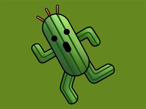 Final Fantasy Video Games Cactuar Wallpapers Hd Desktop And