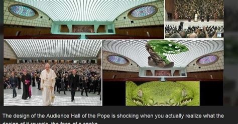 The Dark Secrets Behind The Popes Giant Reptilian Audience Hall
