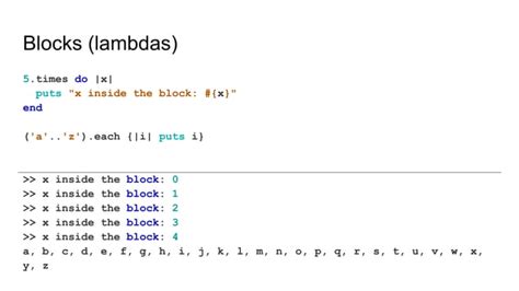 Ruby Language Overview Ppt Ruby Language Overview Ppt