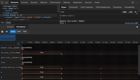 Inspect And Modify CSS Animation Effects Microsoft Edge Development