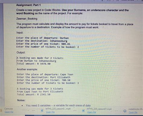 solved assignment part 1 create a new project in