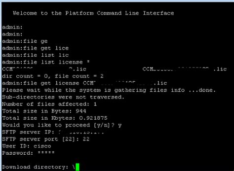 CUCM License Information Required Cisco Community