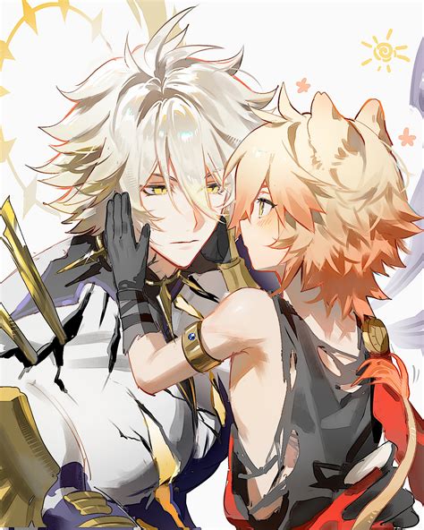 Phainon And Mydei Honkai And More Drawn By Suirandanshihao Danbooru