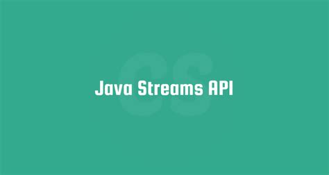 Mastering Java Streams Api With Examples By Asep Saputra Code Storm