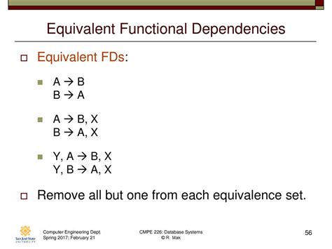 Cmpe 226 Database Systems February 21 Class Meeting Ppt Download