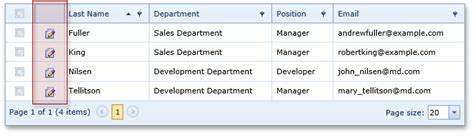 How To Hide The Edit Action Column From A Listview In An Aspnet Web Forms Application Xaf