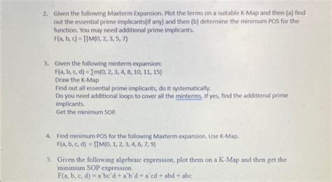 Solved Due Date 472023 By 2 Pm 1 Given The Followina