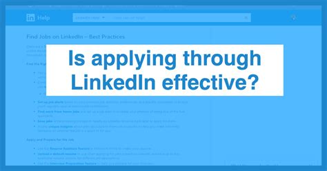 how to apply for a job using the linkedin easy apply button anyleads