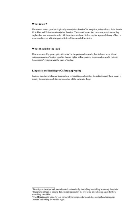 What Is Law Summary Jurisprudence And Legal Theory What Is Law The