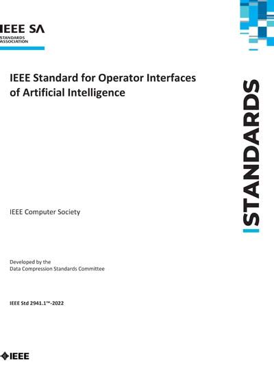 Ieee 29411 2022 Ieee Standard For Operator Interfaces Of Artificial