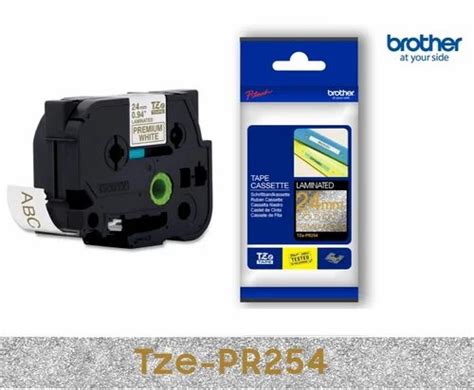 Genuine Brother Tze Pr Gold On Premium White Mm X Mtr Brother Premium Tapes At Rs
