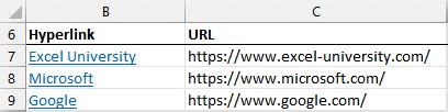 Extract From Hyperlink With An Excel Formula Excel University