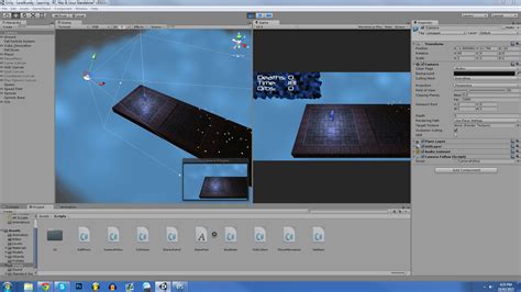 Slowly Moving Camera From Death Position To Spawn Position Runity3d