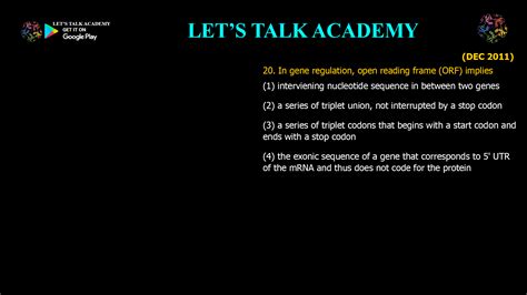 What Is An Open Reading Frame Orf Definition And Role In Gene Regulation Csir Net Life