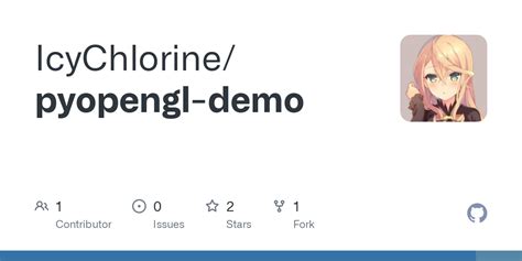 GitHub IcyChlorine Pyopengl Demo