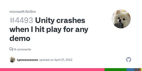 Unity Crashes When I Hit Play For Any Demo · Issue 4493 · Microsoft