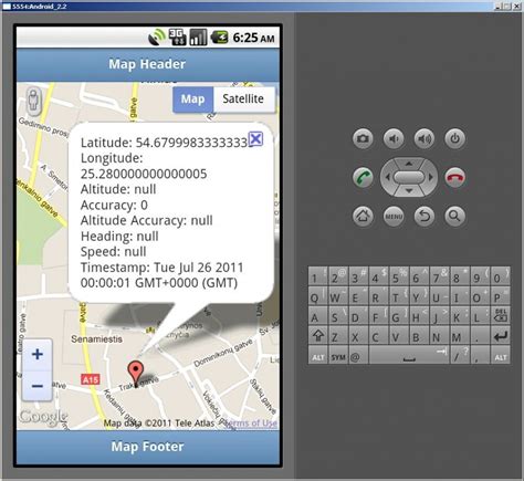 Android Geolocation Application Demo Using PhoneGap JQuery Mobile And