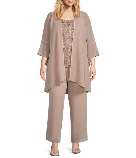 Dillards Plus Size Formal Pant Suits On Sale