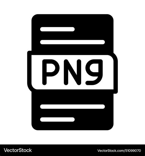 Png Format File Type Icons Document Extension Vector Image