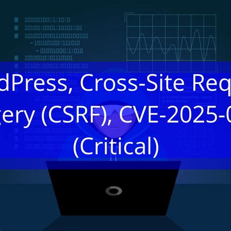 Wordpress Cross Site Request Forgery Csrf Cve 2025 0393 Critical
