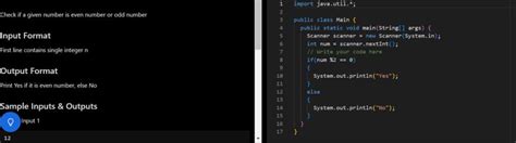 N Sivasankar On Linkedin Check If A Given Number Is Even Or Odd Number Sample Input 12 Output Yes