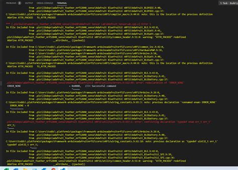 adafruit bluefruitle nrf51 lib has conflicts with feather sense won t