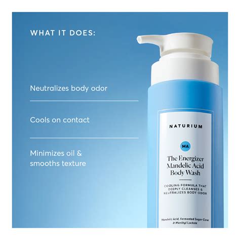 Buy Naturium The Energizer Mandelic Acid Body Wash Sephora Australia