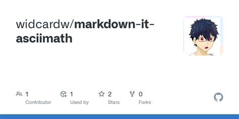 github widcardw markdown it asciimath