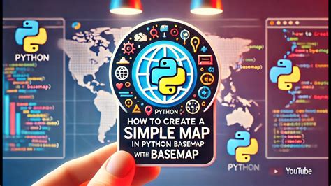 How To Create A Simple Map In Python With Basemap Youtube