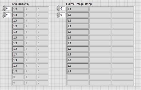 array of doubles to an array of strings ni community