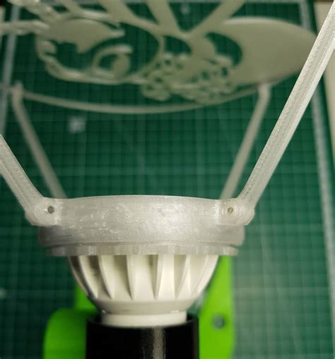 Spotlights Lampshade V2 Gu10 Or 12 V Led Diffusor Glow In The Dark Easyprint By Hedo3d