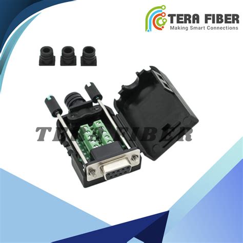 Jual Db9 Breakout Connector To Wiring Terminal Rs232 D Sub Female