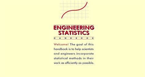 Engineering Statistics Handbook Online Engineering Science Statistics Exploratory Data