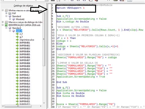 Porque macro vba as vezes não funciona com basic e vice versa Português do Brasil Ask