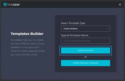 How To Create New Product Archives Template Thegem Wordpress