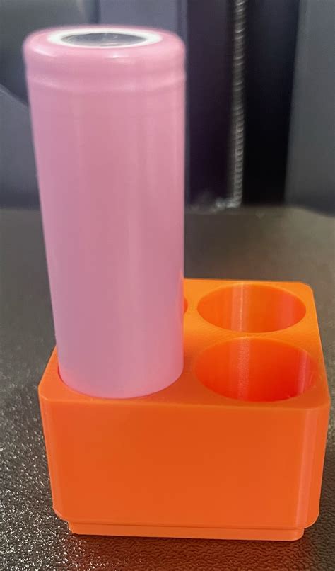 Gridfinity With Pin 18650 Battery Storage By Iain Hay Download Free Stl Model