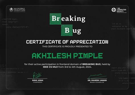 Hackathons Bugbounty Techchallenges Learningjourney Unikonai Ieeecs Frontenddevelopment