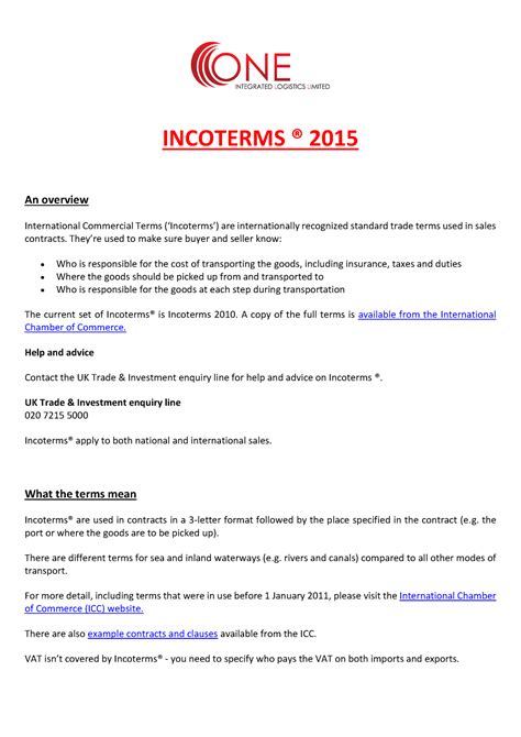 Incoterms 2015 Warning Tt Undefined Function 32 Warning Tt Undefined Function 32