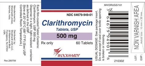 Clarithromycin Wockhardt Limited FDA Package Insert Page 6